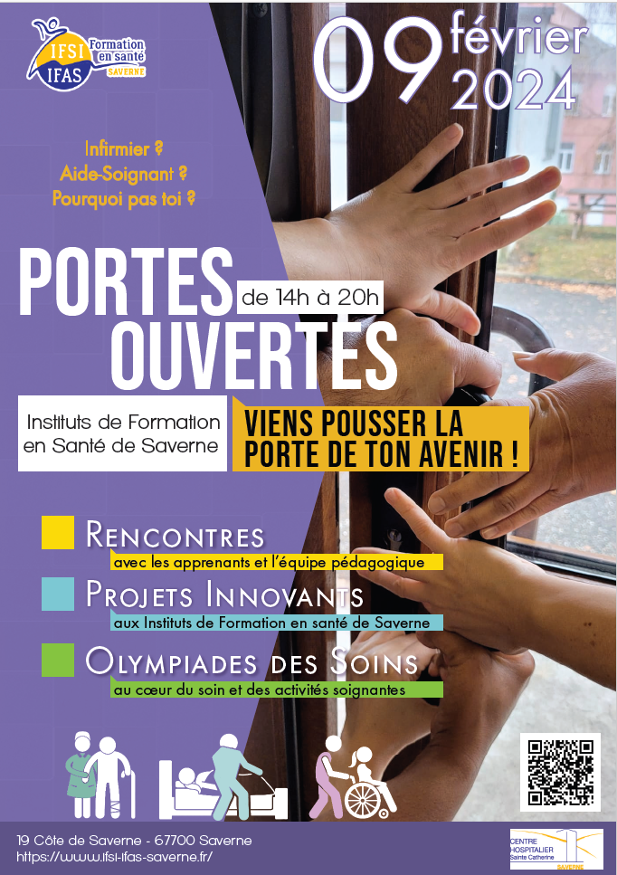 PORTES OUVERTES AUX INSTITUTS DE FORMATION EN SANTÉ - ifsi-ifas-saverne
